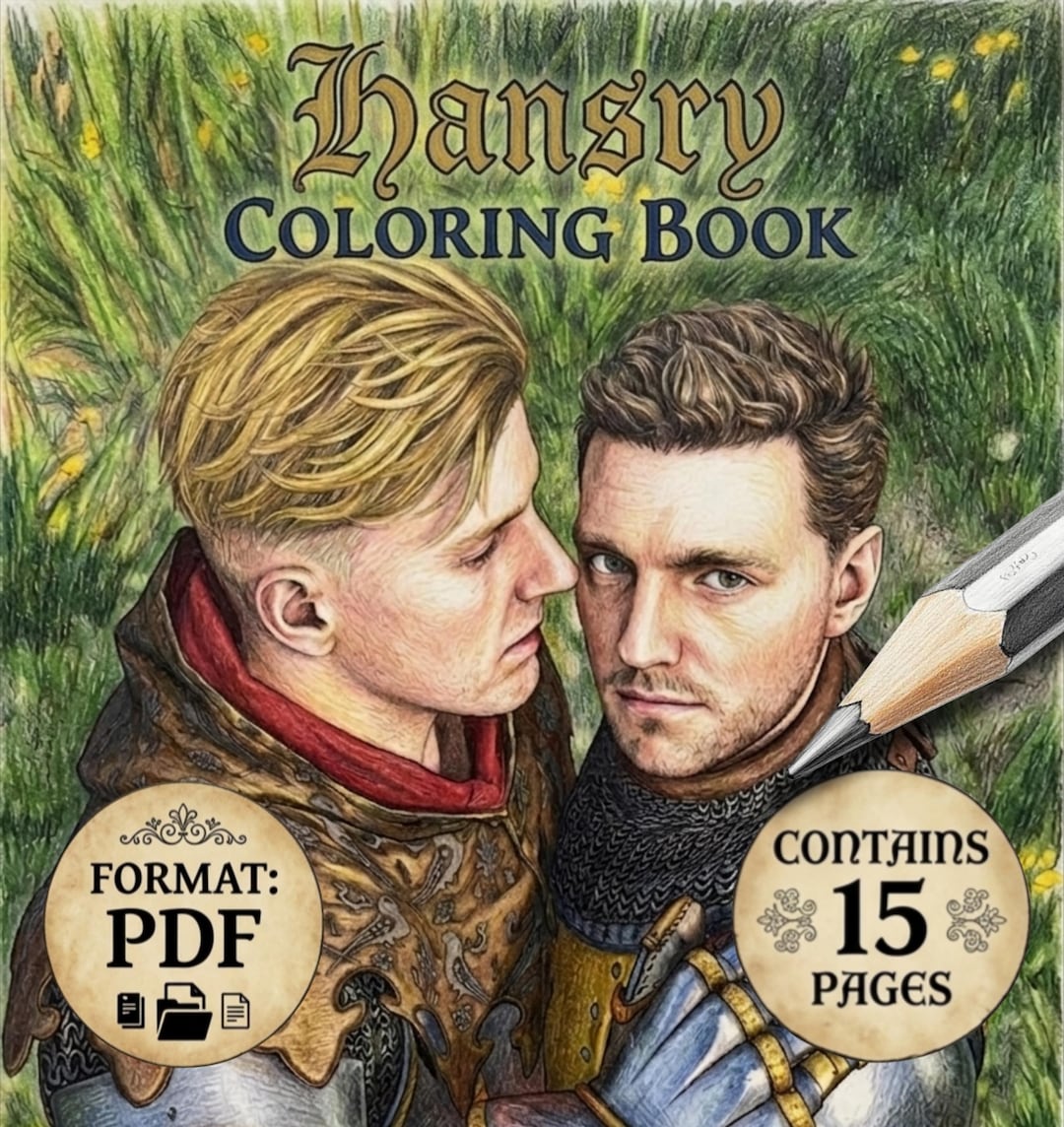 Hansry Kingdom Come Coloring Book | Hans Capon and Henry of Skalitz ...