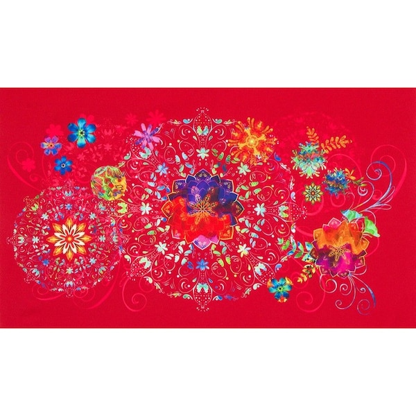 Colorful Panel Fabric - Etsy