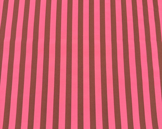 1 Yard Tula Pink Neon True Colors Tent Stripe Nova Cotton Fabric, Free ...