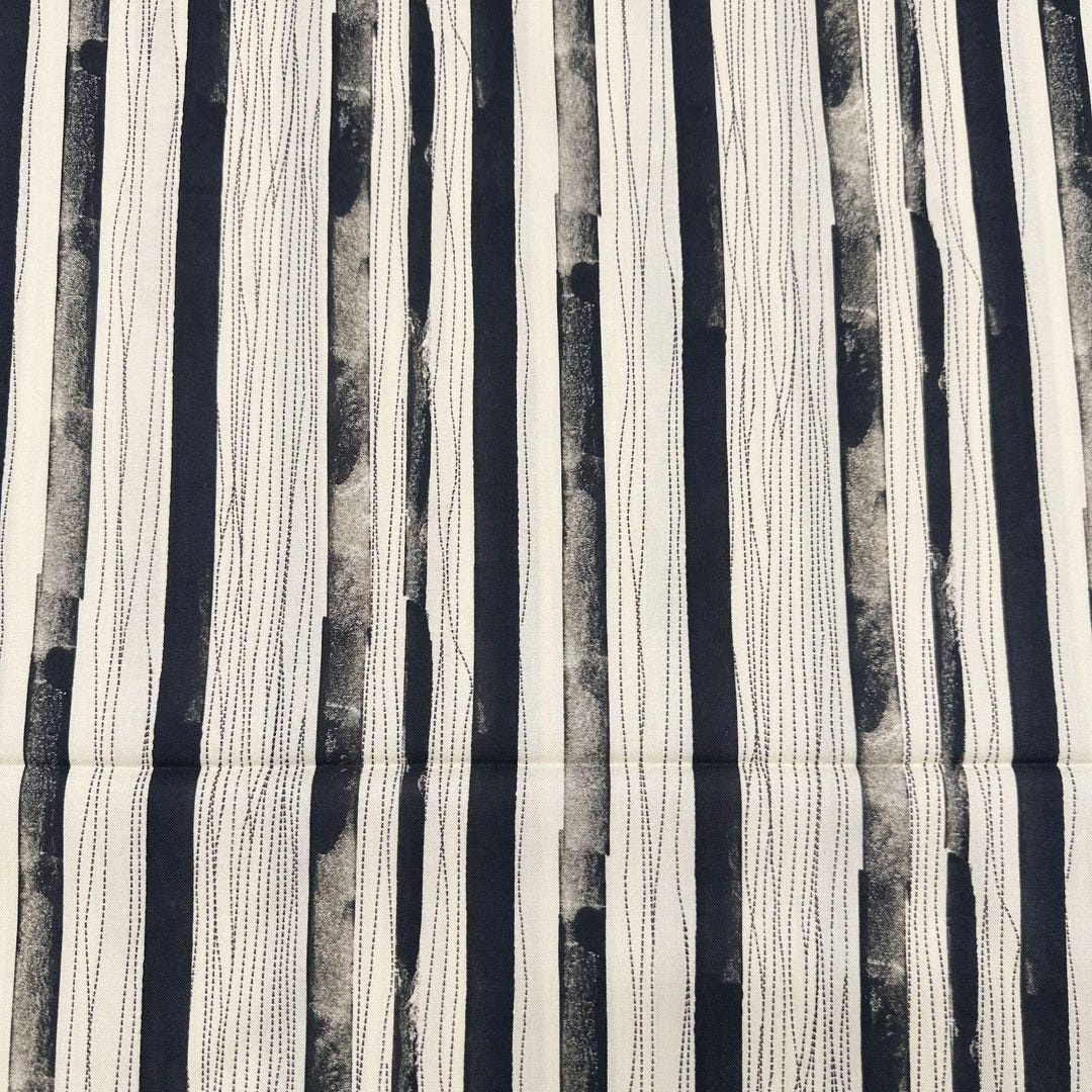 1 Yard Line Break - Dear || Lineage by E Bond Cotton Fabric, Free ...