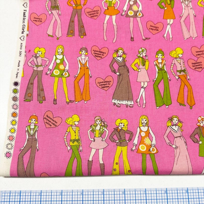 1970s Retro Fabric - Etsy