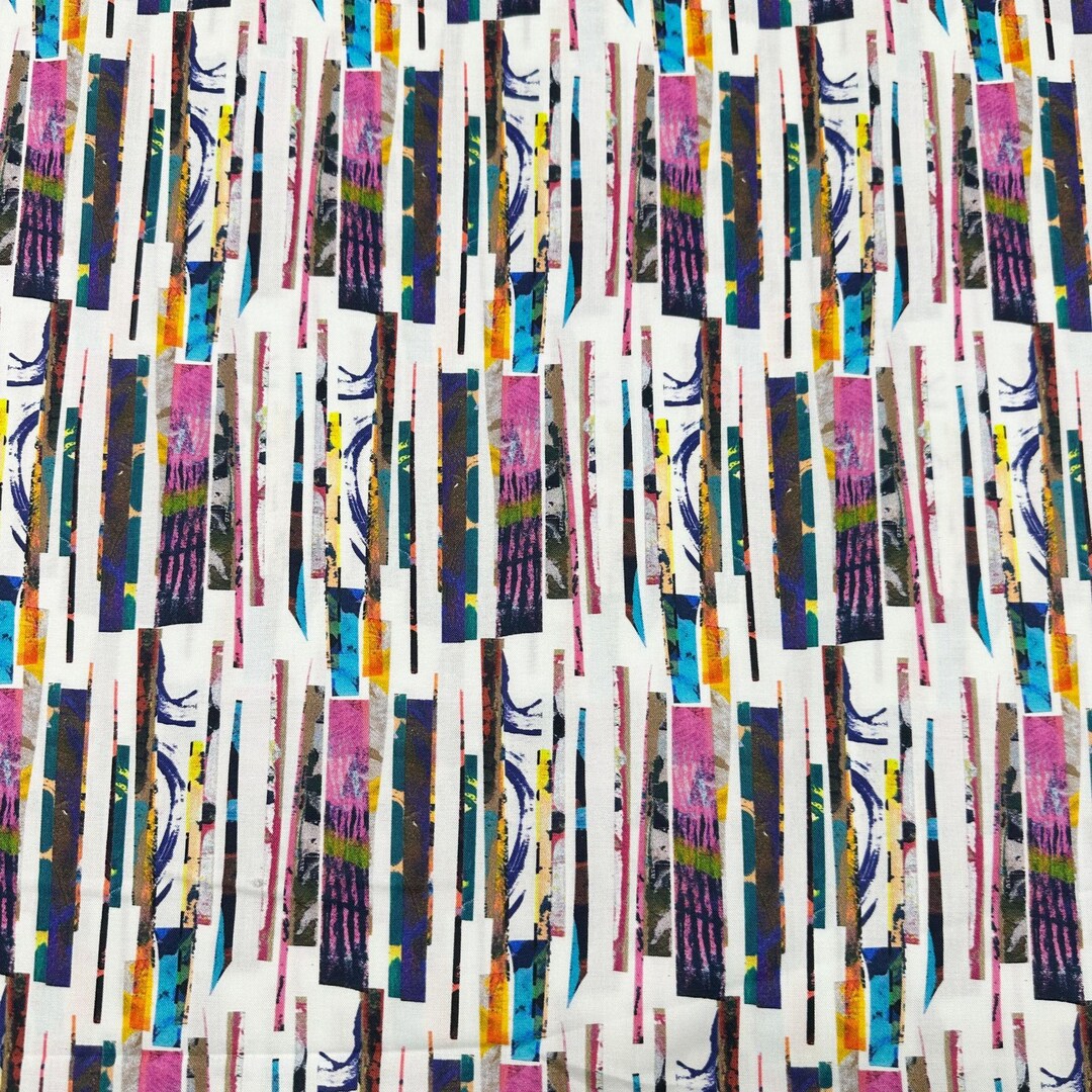 1 Yard Melodic Line - Sandy || Lineage by E Bond Cotton Fabric Free ...