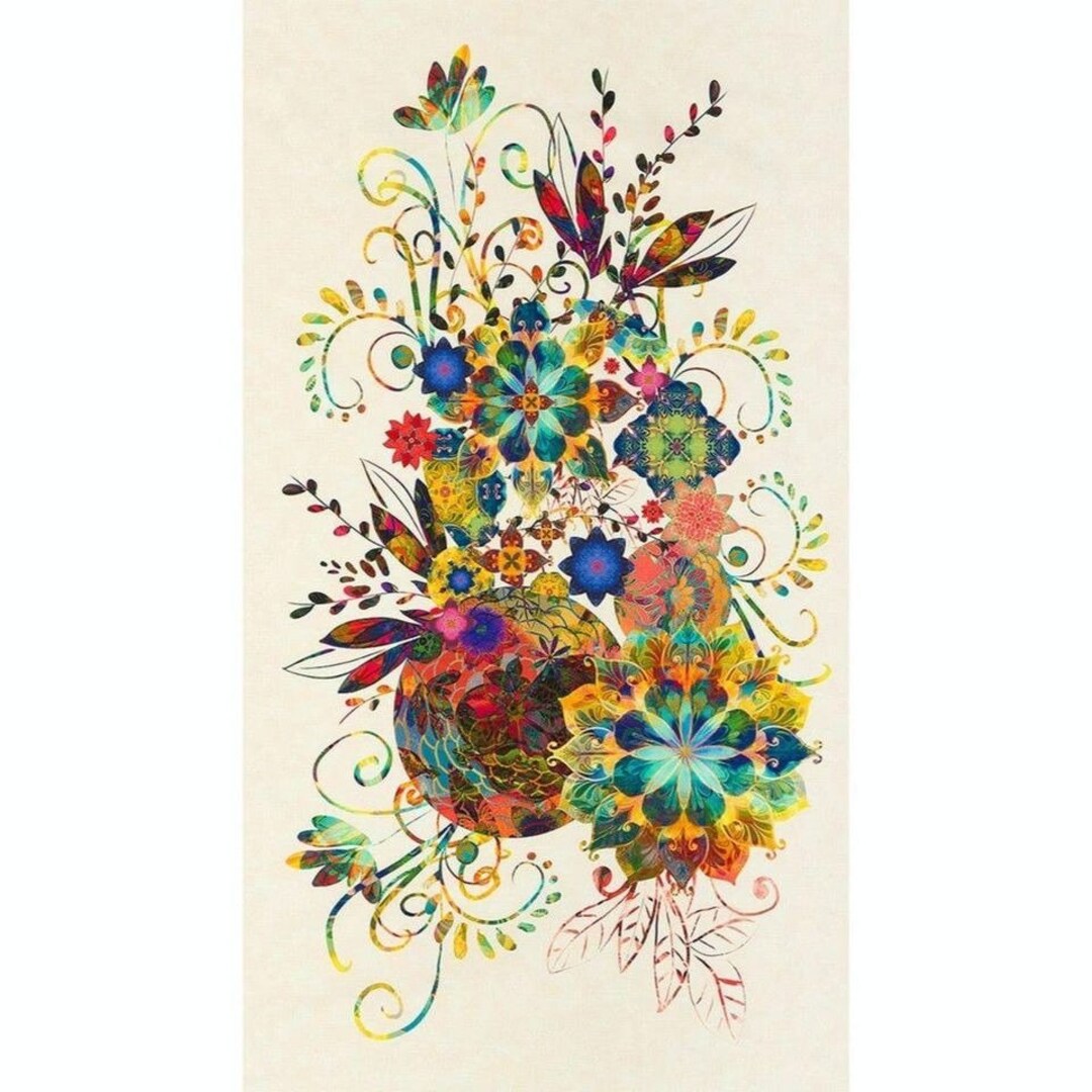 Robert Kaufman Venice Panel Floral Quilt Cotton Fabric - Etsy