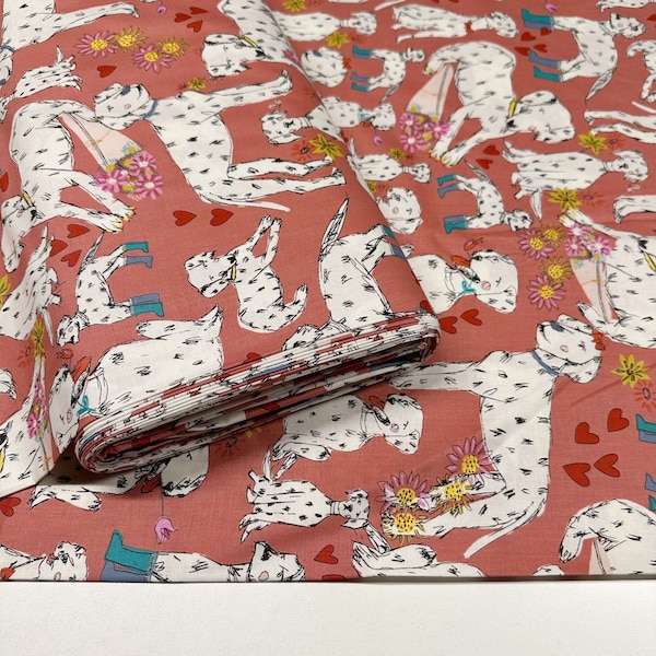 Dalmation Spot Print Fabric - Etsy
