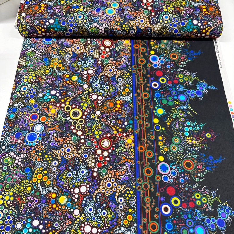 Border Print Fabric - Etsy