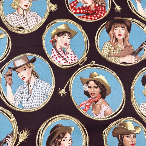 Country Girl Fabric - Etsy