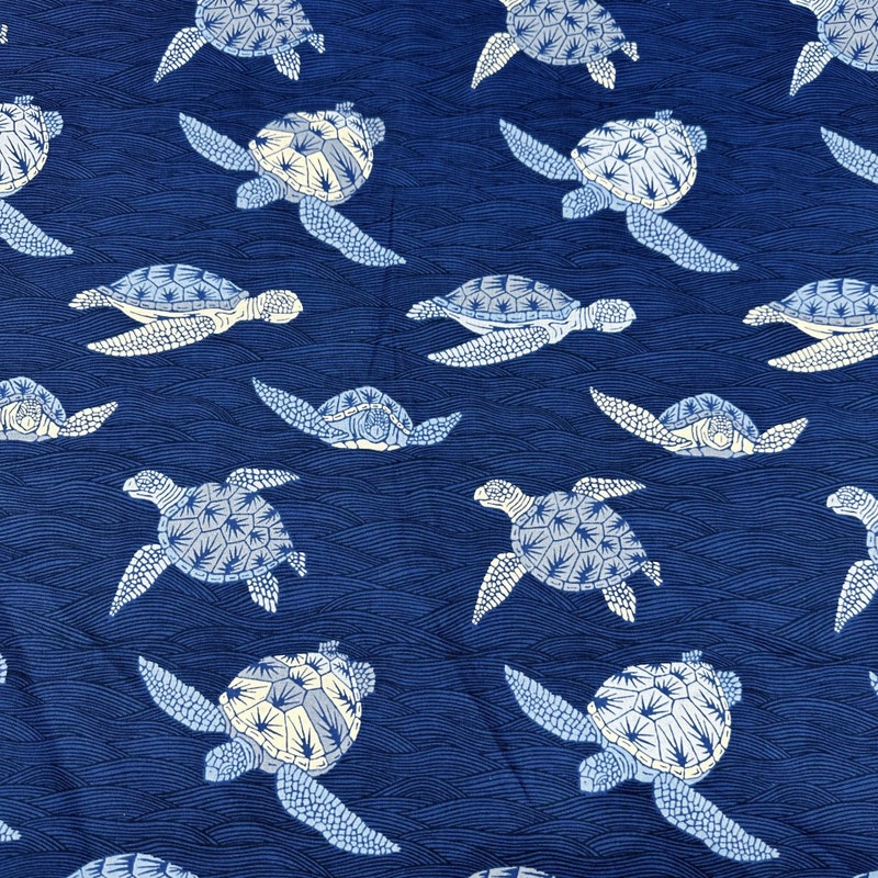 Sea Turtles Fabric - Etsy
