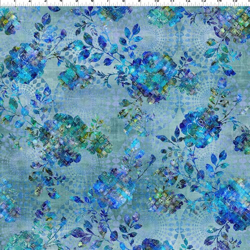 Halcyon Border by Jason Yenter for in the Beginning Fabrics. - Etsy
