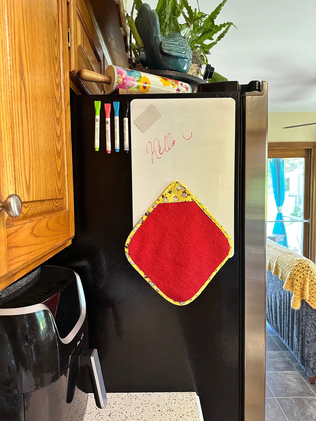 Magnetic Towel, White Board Eraser, Dry Erase Board, Chickens, Hens - Etsy