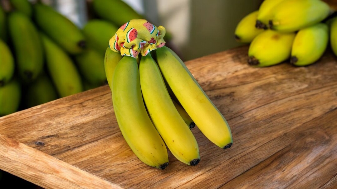 Banana Bunch Protector, Cover, Banana Topper, Top, Keep Bananas Fresher ...