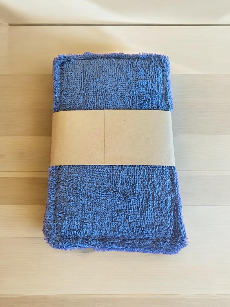 Flat Scrubby Sponge, Set of 2, Scotty Dog, Schnauzer, Reusable ...