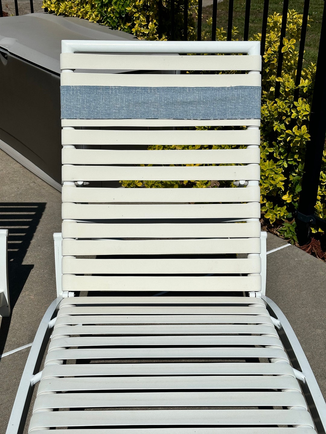 Reversible Lounger Strap: Poolside Chair Band, Cruise Accessory - Etsy
