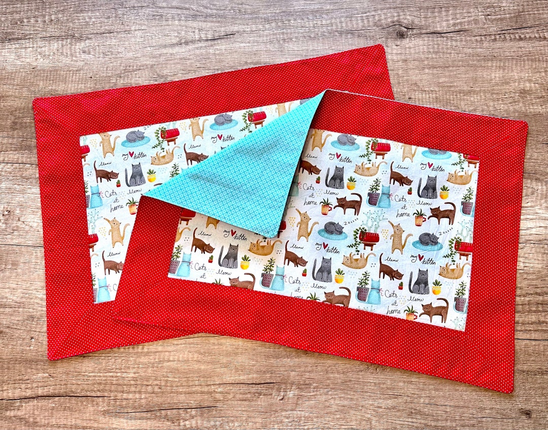 Cats, Placemats, Kittens, House Cat, Place Setting, Table Linens ...