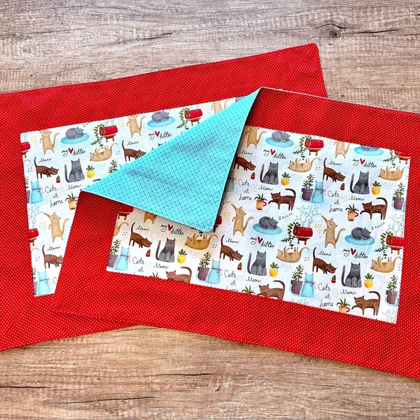 Cat Table Place Mats - Etsy