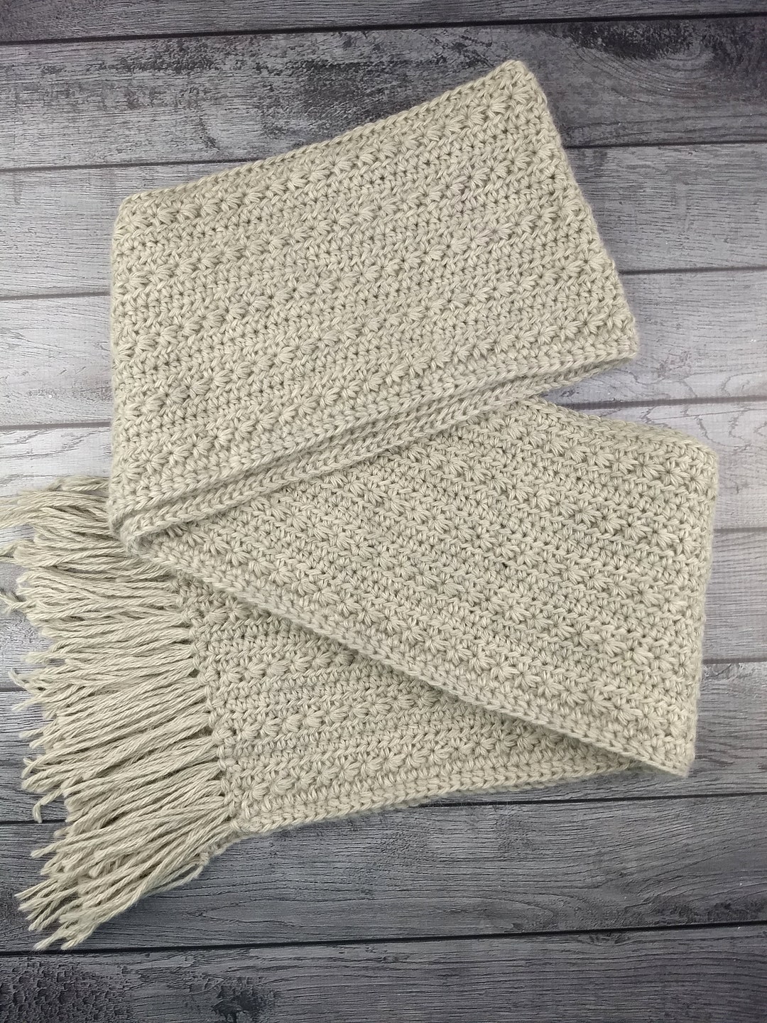 Stella Scarf Crochet Pattern | Star Stitch Crochet Scarf Pattern ...