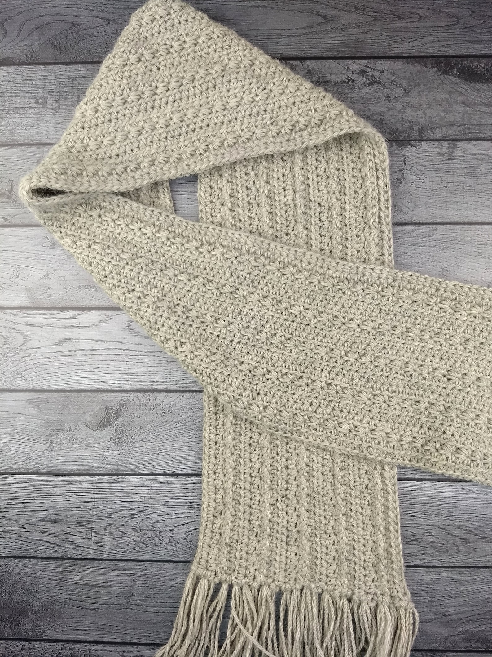 Stella Scarf Crochet Pattern Star Stitch Crochet Scarf - Etsy