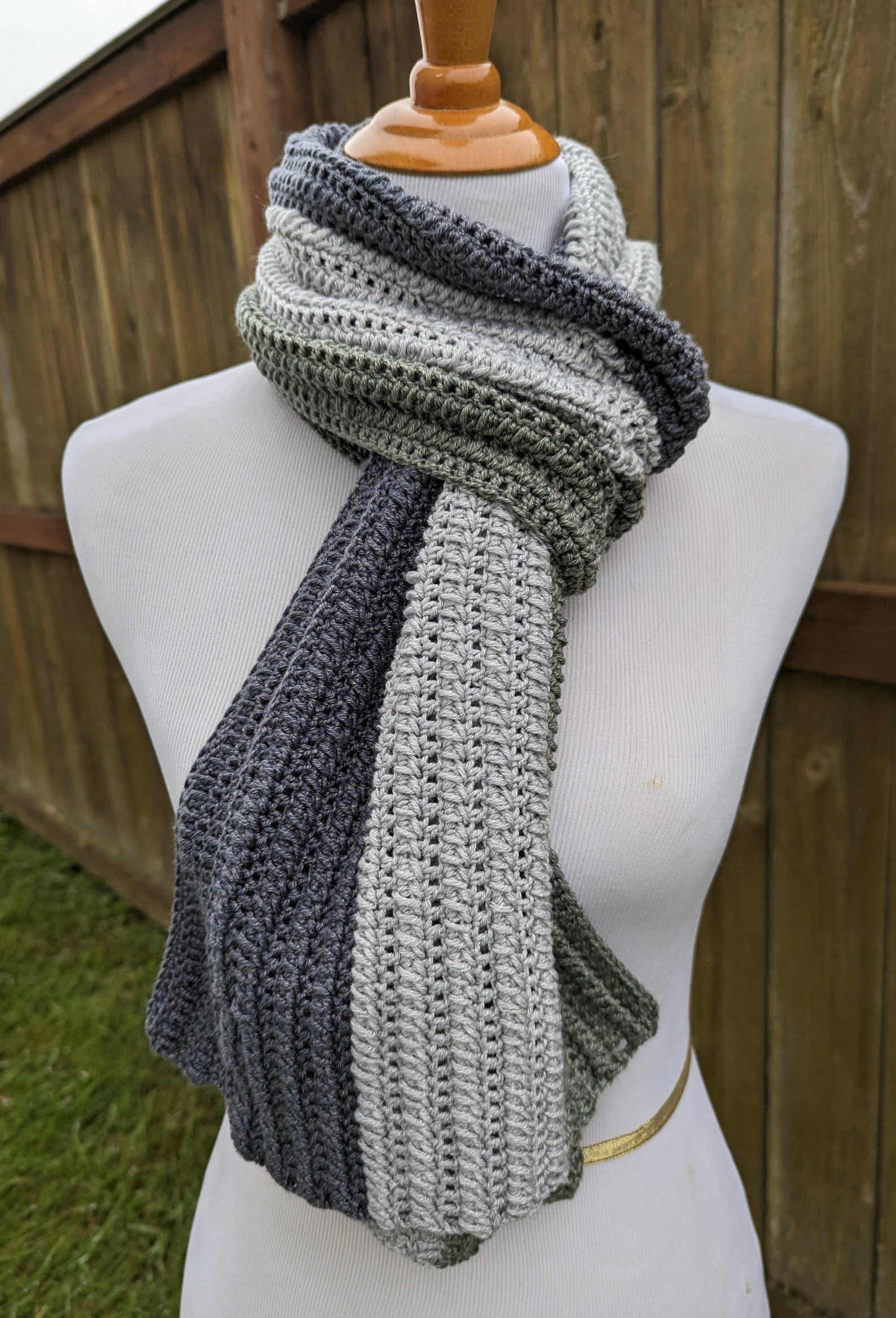 Simple Puff Scarf Crochet Pattern With Video Tutorial - Etsy