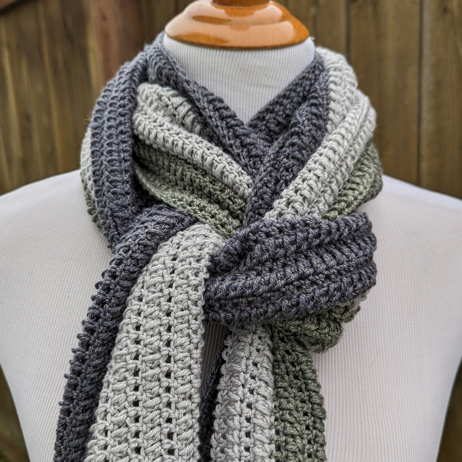 Simple Puff Scarf Crochet Pattern With Video Tutorial - Etsy