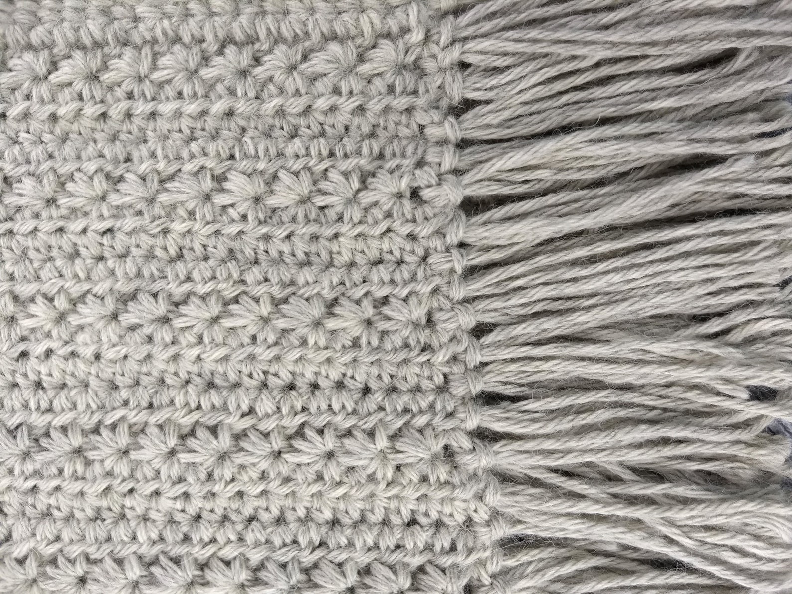 Stella Scarf Crochet Pattern | Star Stitch Crochet Scarf Pattern ...