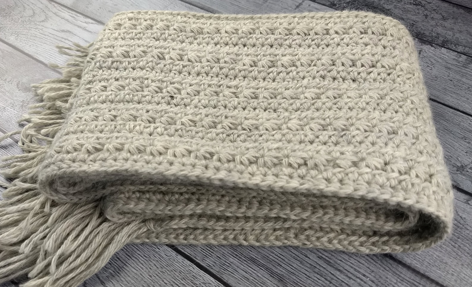 Stella Scarf Crochet Pattern | Star Stitch Crochet Scarf Pattern ...