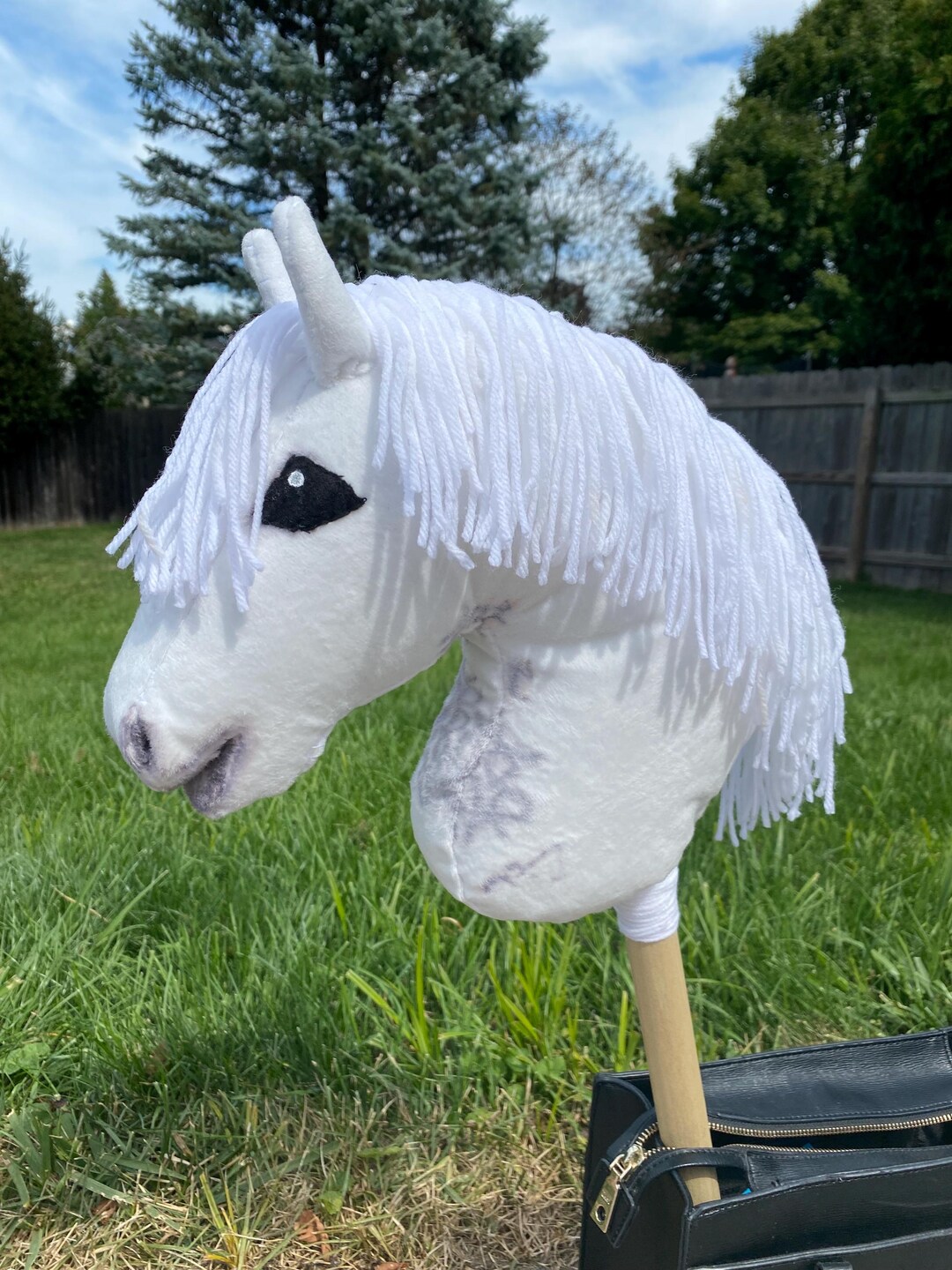 CUSTOM HOBBY HORSE / Made-to-order Stick Horse / Personalized Horse ...