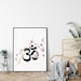 Om Poster Spiritual Printable Art Instant Download Art - Etsy