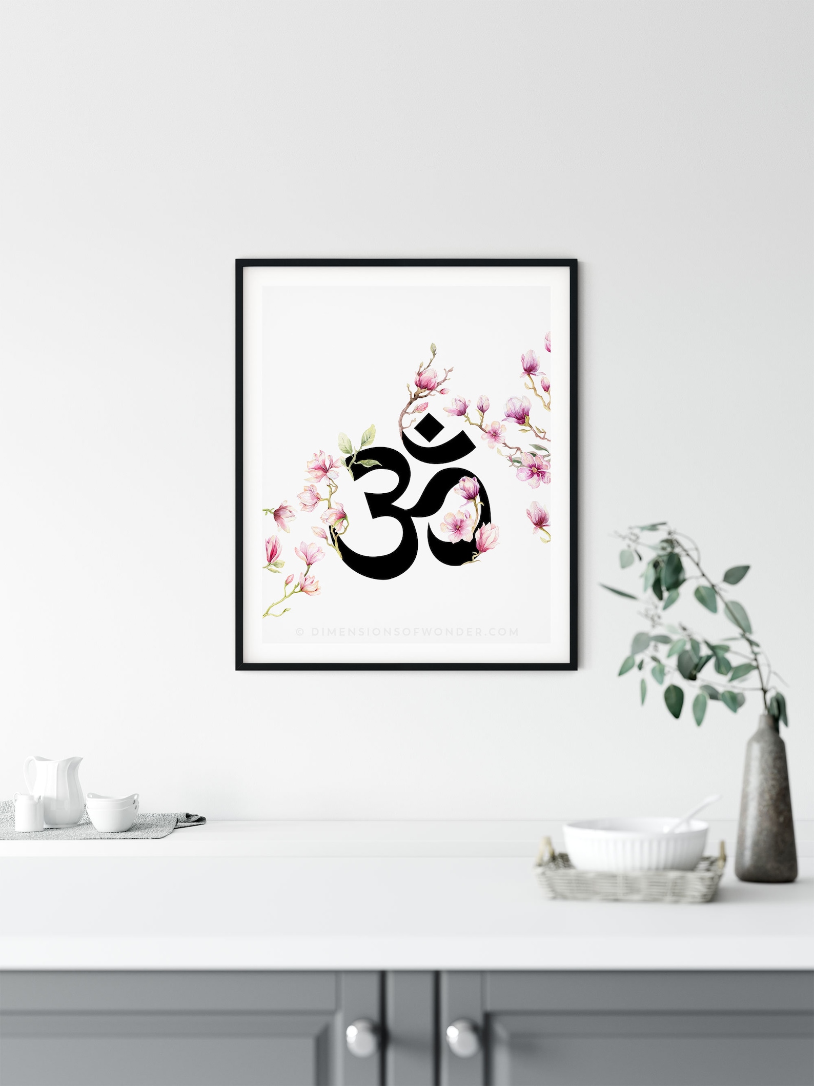 Om Poster Spiritual Printable Art Instant Download Art - Etsy