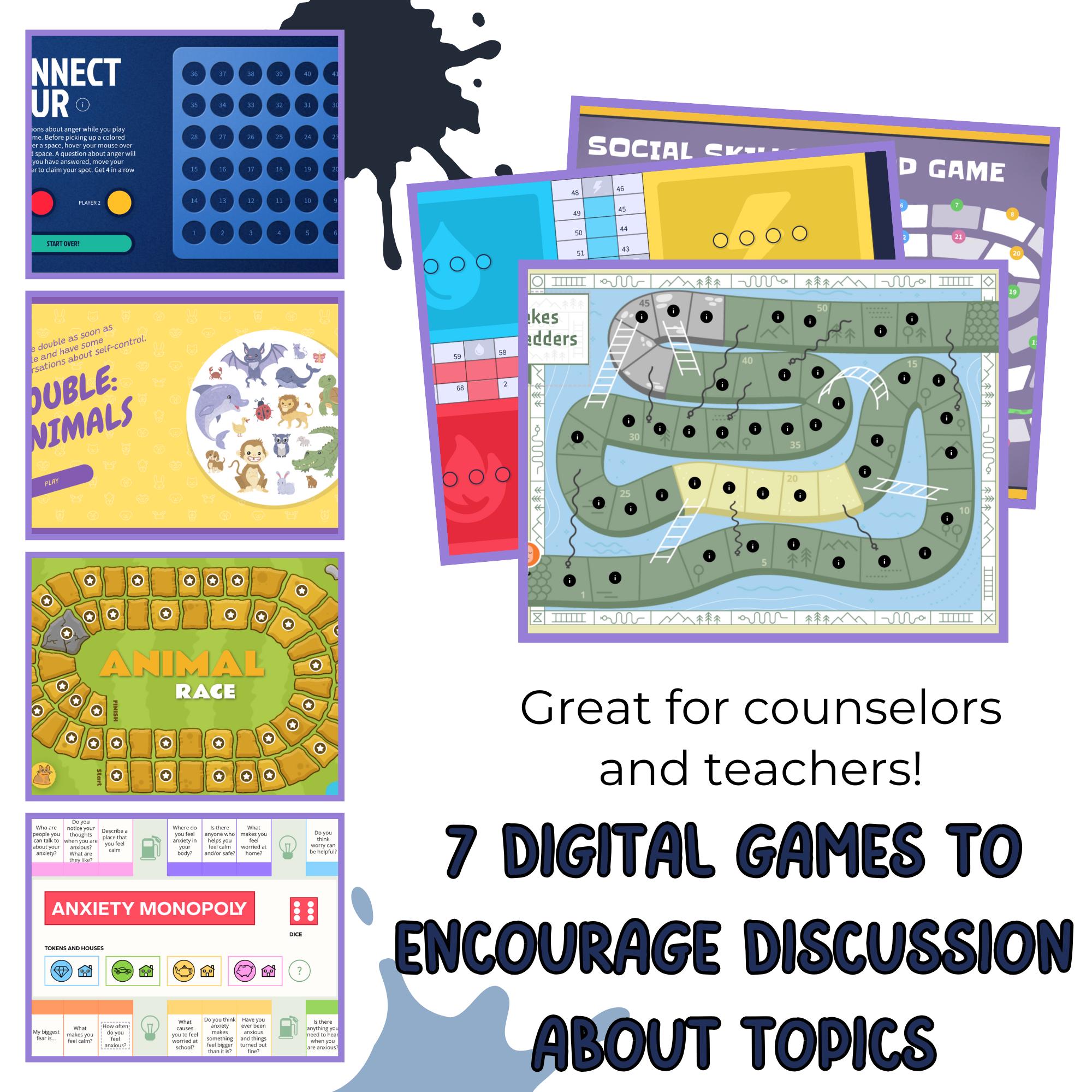 Ultimate SEL Board Game Bundle for Kids | Digital Social Skills ...