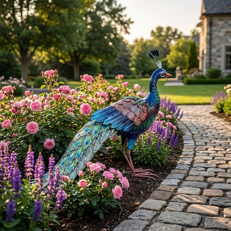 Peacock Sculpture - Etsy