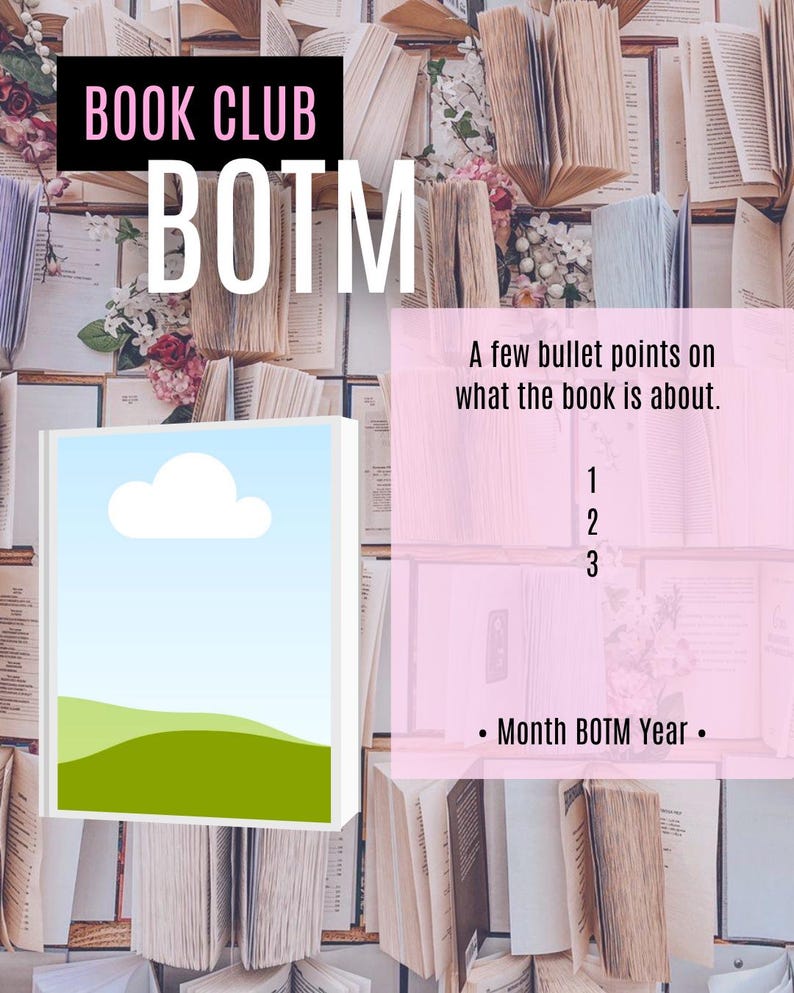 Bookstagram Canva Templates Bundle (46 Designs) | Instagram Templates ...