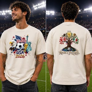 FIFA World Cup 2026 Soccer Shirt Roots of Football Global Tournament ...