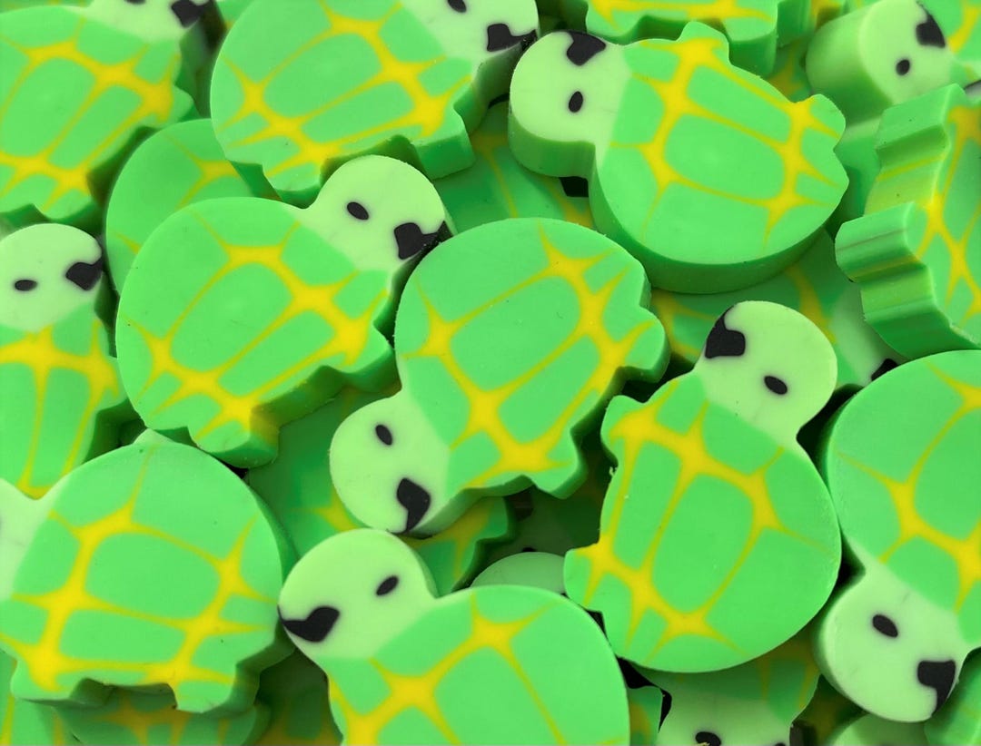Turtle Mini Erasers | Sea Turtle Desk Pets, Party Favors, Classroom ...