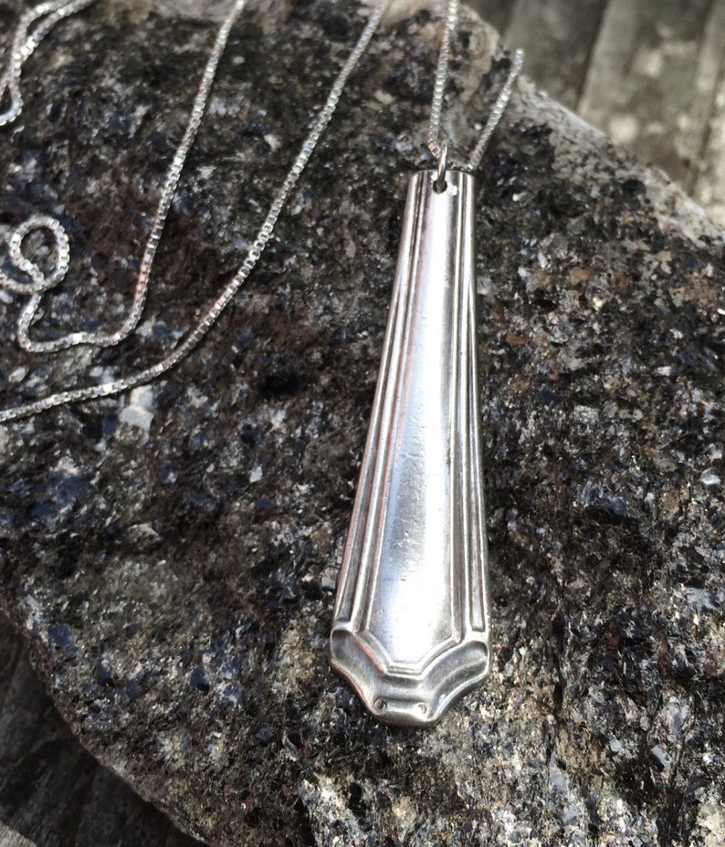 Recycled Simple Silverware HANDLE Recycled Cutlery Layering - Etsy