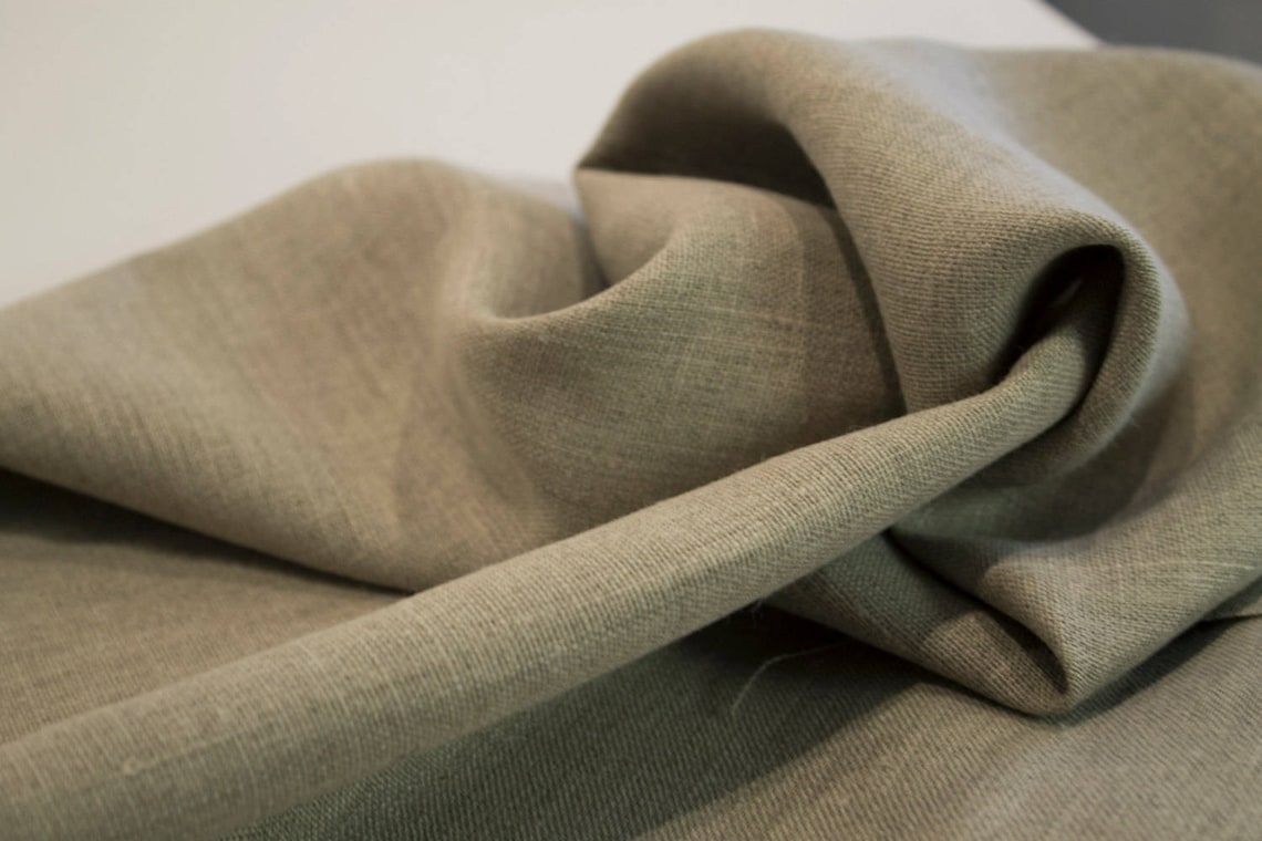 Tela De Lino 100 Lino Lino Natural Textil Con Lino Neutro Etsy