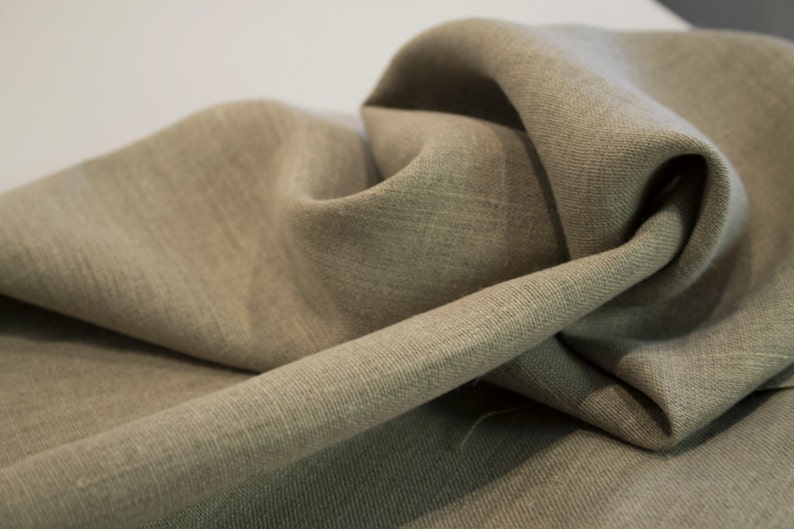 Linen fabric 100% linen fabric Natural linen textile Neutral | Etsy