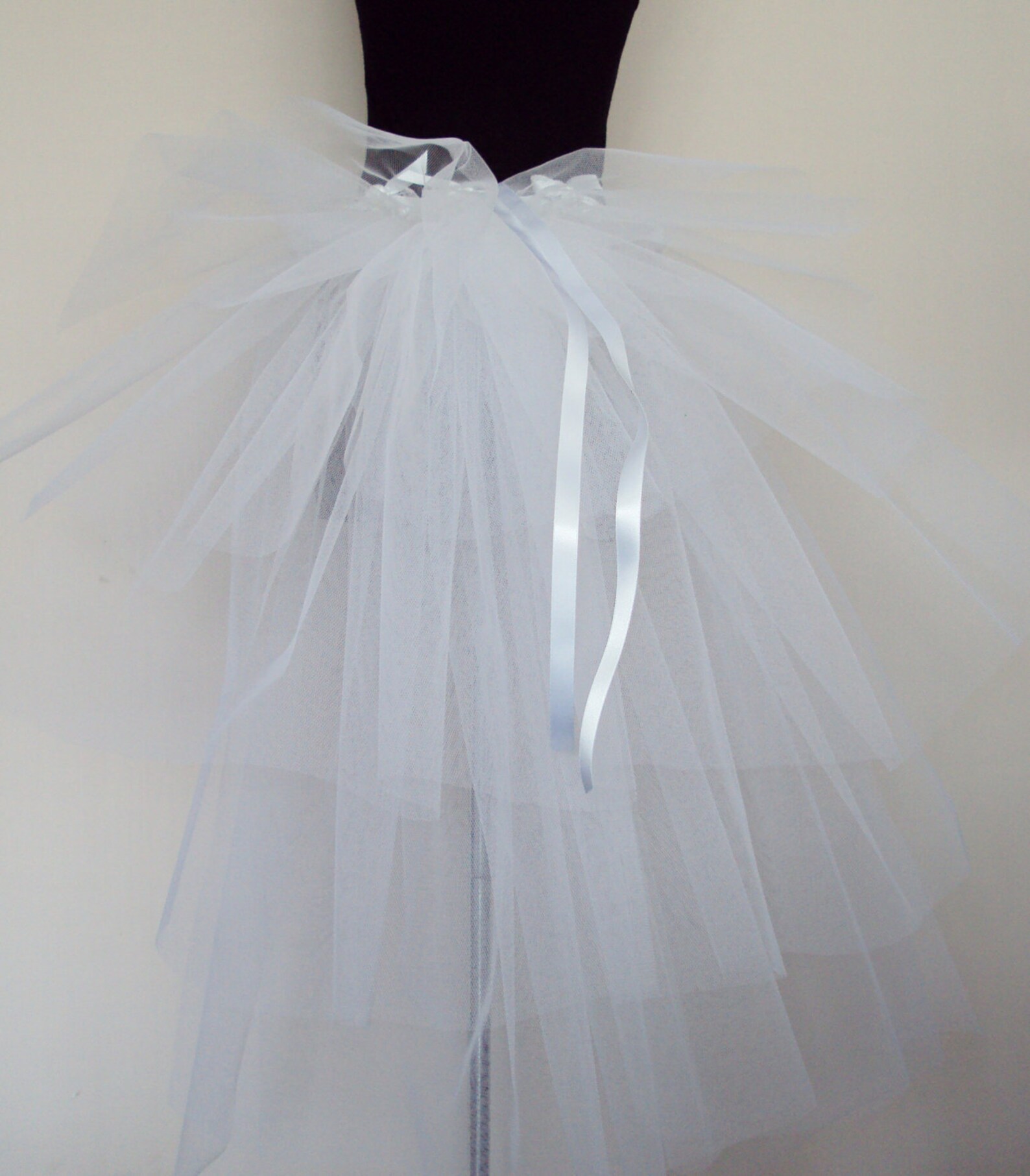 Burlesque White Bustle Tutu Belt US 4 10 UK 6 12 Bachelorette - Etsy