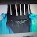 Burlesque French Navy Blue Purple Peacock Feathers Tutu Bustle Belt ...