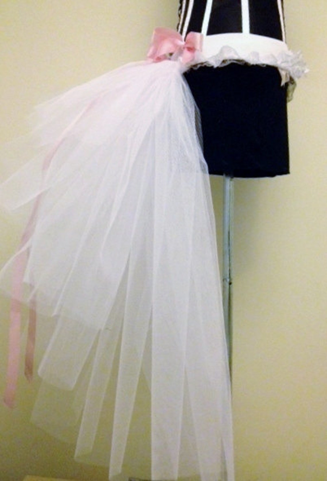 Burlesque White Bustle Tutu Belt US 4 10 UK 6 12 Bachelorette - Etsy