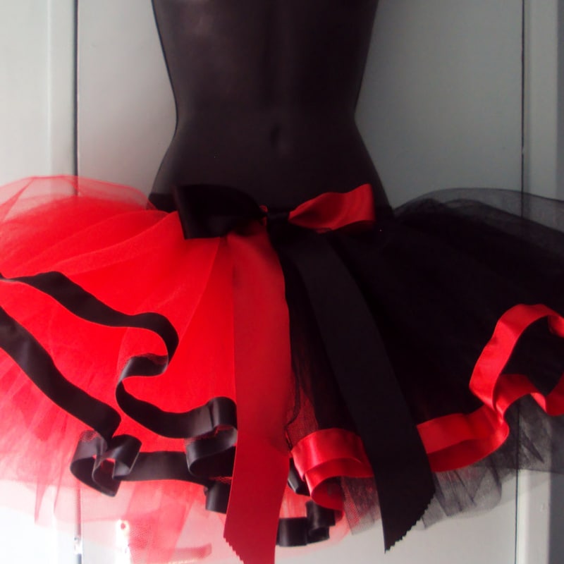 Tutu rojo - Etsy México