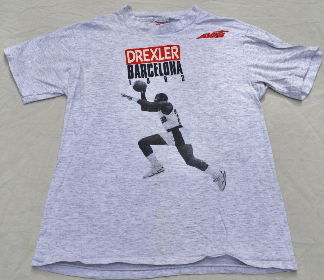 1992 Clyde Drexler Barcelona Olympics Size S AVIA USA Portland ...