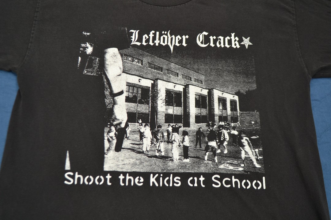 90's Leftover Crack Shirt Two Sided Crust Anarcho Punk L Rocker Sludge ...