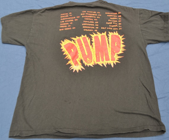 1989 Aerosmith Aero Force One Pump Tour Shirt Vintage… - Gem