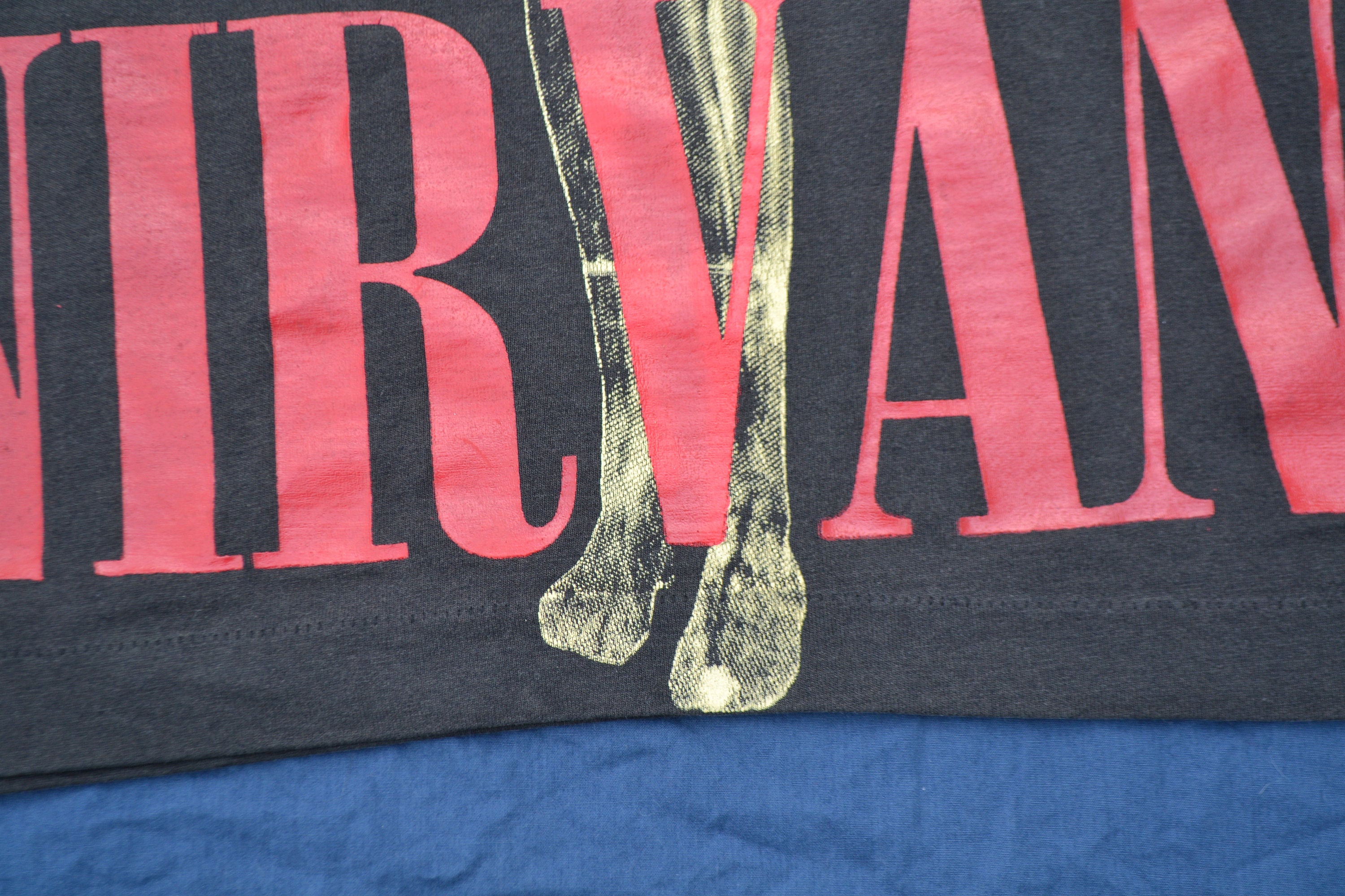 Rare 90's Nirvana Shirt Size L T-shirt Kurt Cobain Rock Tee Rare 90's Nirvana Shirt Size L T-shirt Kurt Cobain Rock Tee