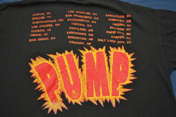1989 Aerosmith Aero Force One Pump Tour Shirt Vintage… - Gem