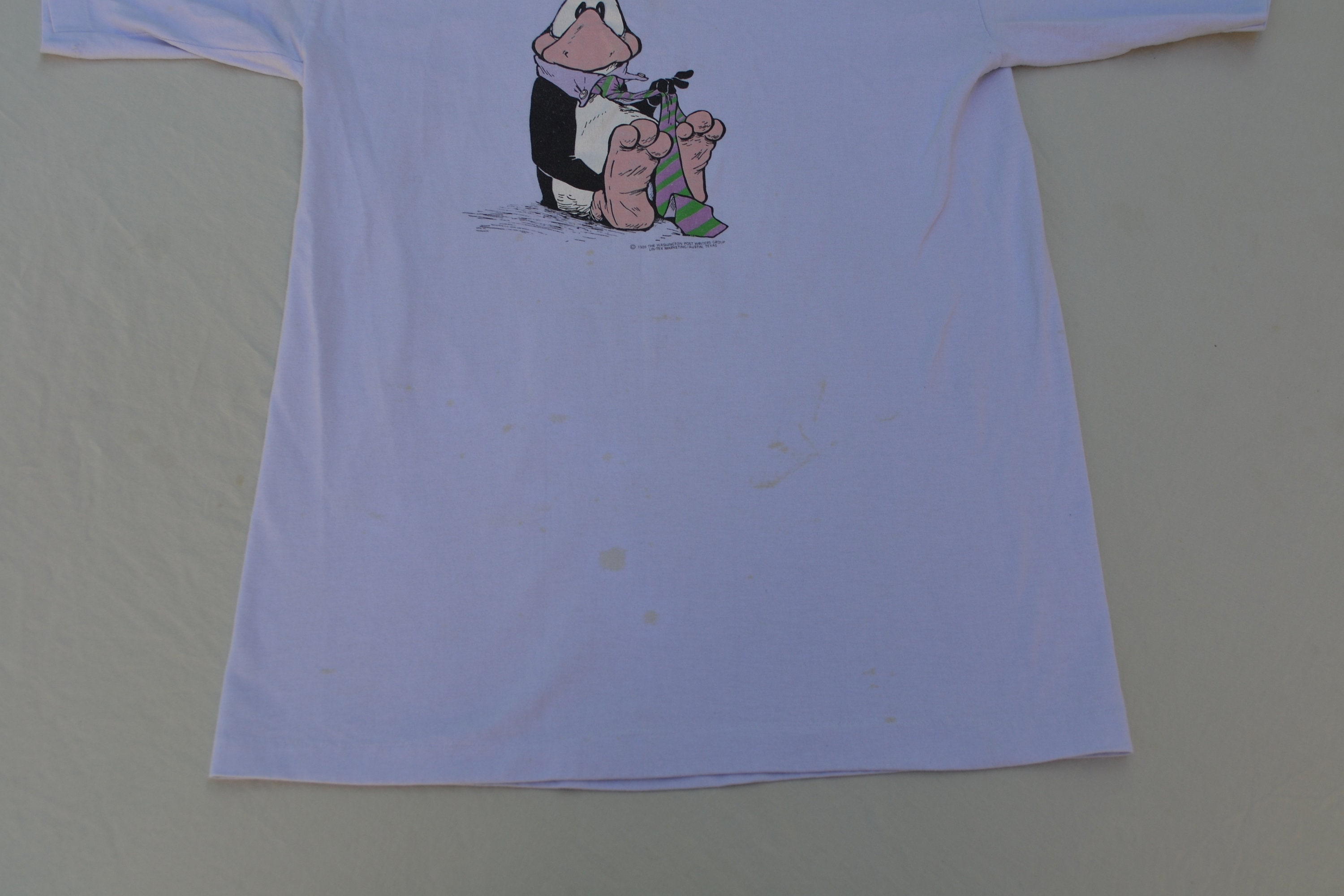 1986 Bloom County Opus Sunday Comics Shirt Thin 50/50 T-shirt Snoopy ...