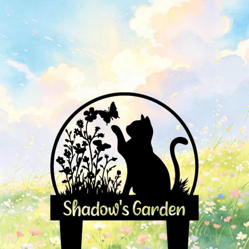 Custom Cat Memorial Art - Etsy
