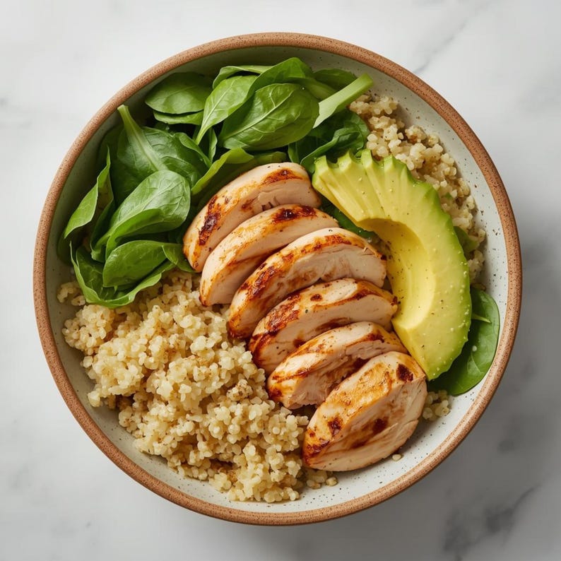 High Protein Meal Prep Plan PDF, 7 Day Meal Plan, Easy Recipes, Weekly ...