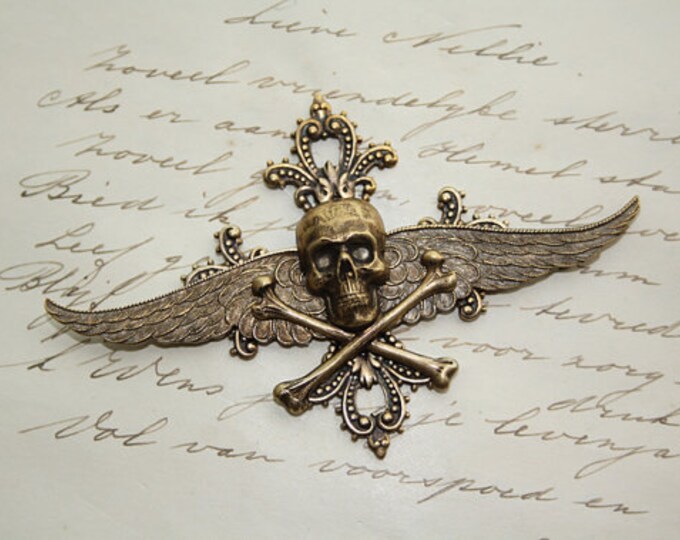 Gothic Brooch Kit Material Kit Jewelry Project Victorian - Etsy