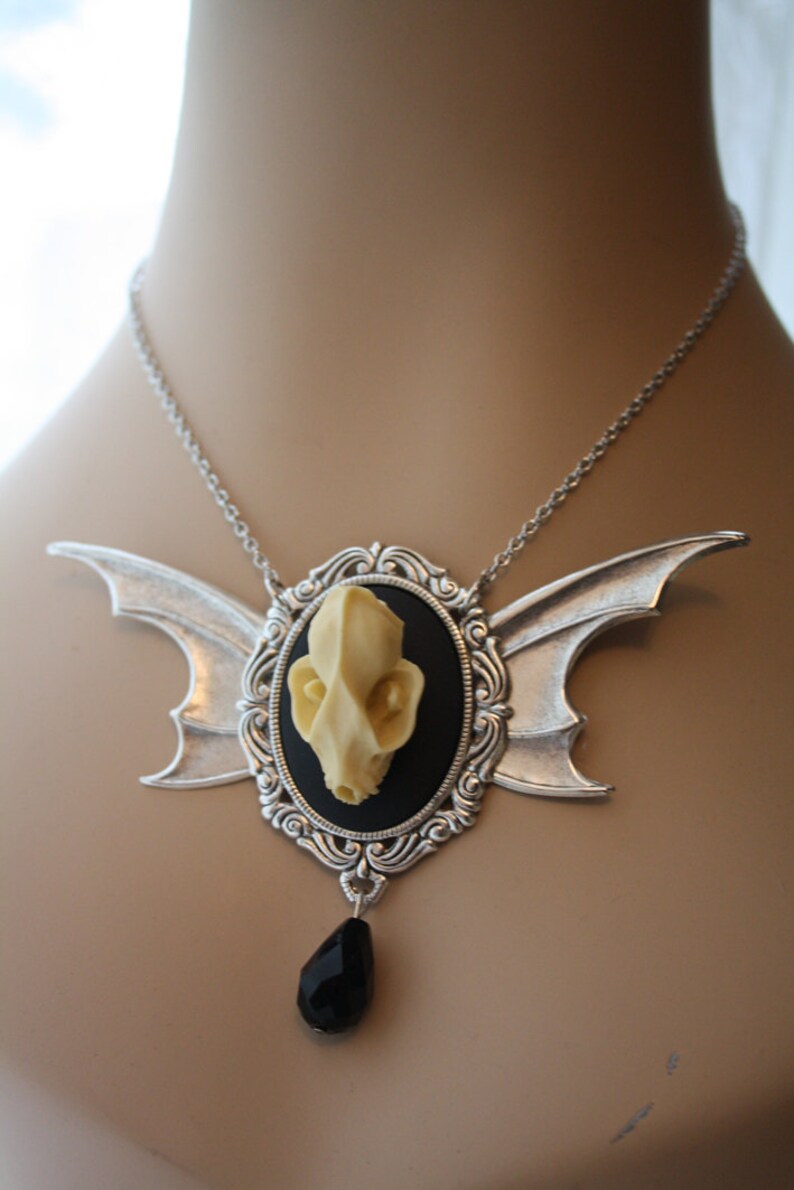 Bat Wolf Bird Skull Cameo Cabs Resin Cabochon Taxidermy Animal - Etsy