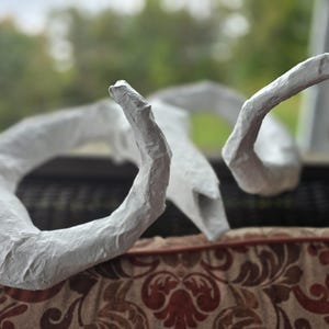 Paper Mache Ram Skull for Wall Hanging or Sculpture - Etsy